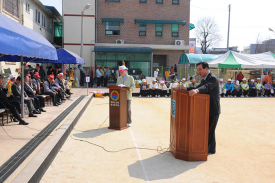 군수기차지 노인게이트볼 대회 '성황'